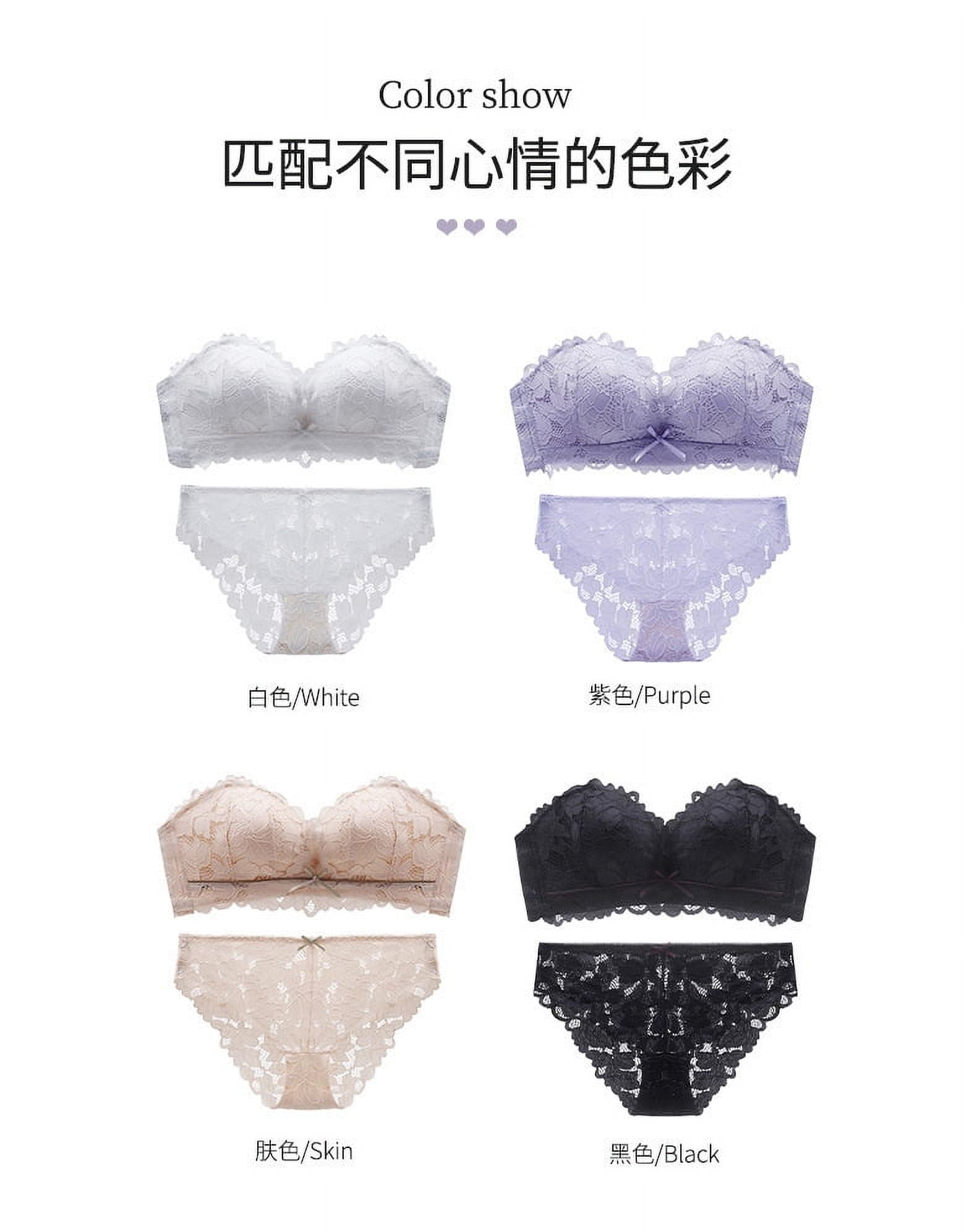 HHH Secret Peach Strapless Invisible Underwear for Women Push up Anti ...