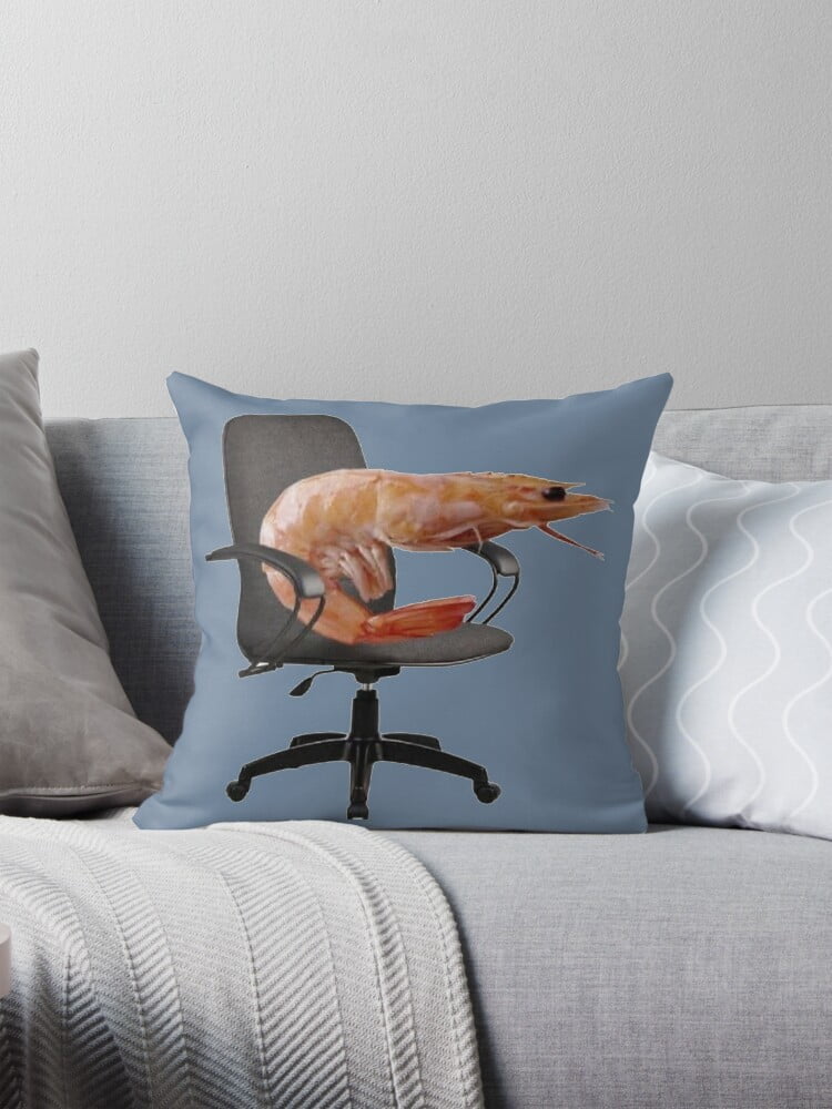 HHH-Shrimp-Posture-Throw Pillow Covers Cases Cushion Cover Case Sofa ...