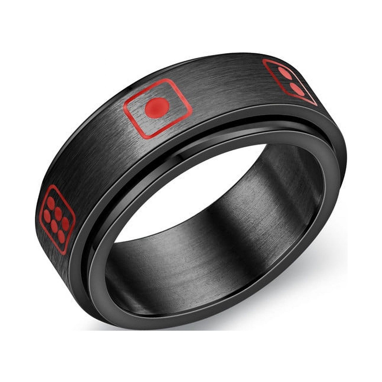 HHH Sterling Silver CH Open Simple Ring Ring for Men and Women Cruciate ...