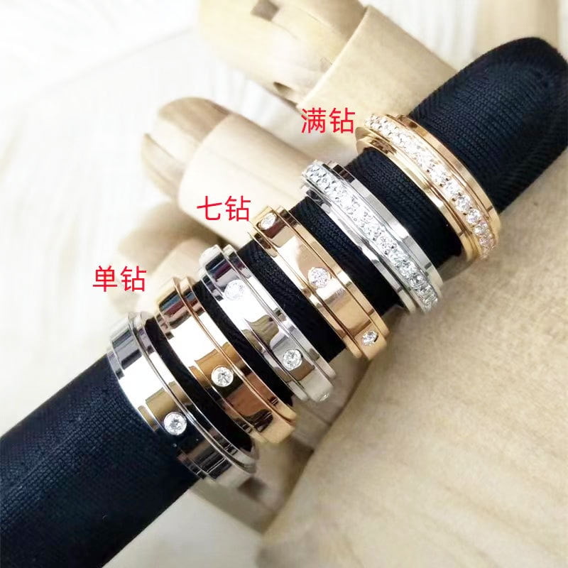 HHH Sterling Silver Retro with Opening Flower-De-Luce Flower Ring ...