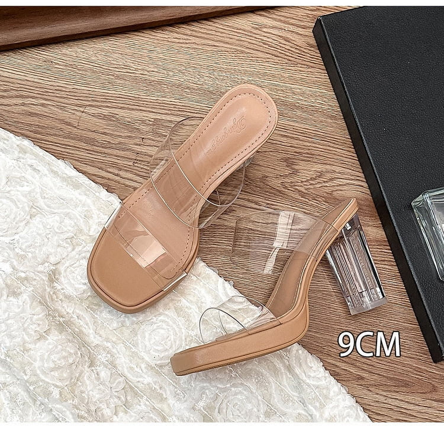 HHH Summer 2024 New Platform Transparent Sandals Women's with Chunky ...