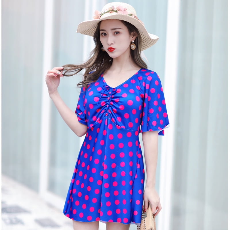 HHH Swimsuit Female Conservative plus-Sized plus Size Plump Girls ...