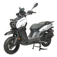 HHH Tank 150 Moped Gas Scooter 150cc Motorcycle Automatic Adult Bike ...