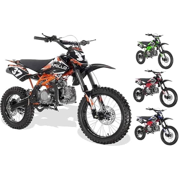 APOLLO AGB-37CRF-2 / DB37 Gasoline 125cc Dirt Bike for 16 Years+ ...