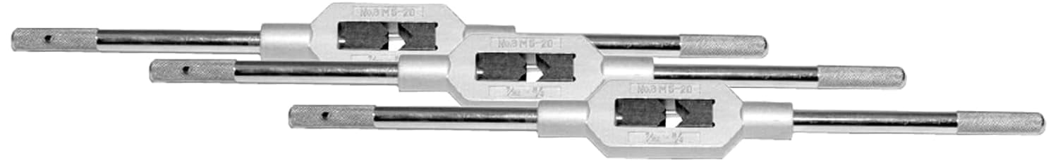 HHIP 3906-0240 4 Piece Adjustable Tap & Reamer Wrench Set-Drop Forged ...