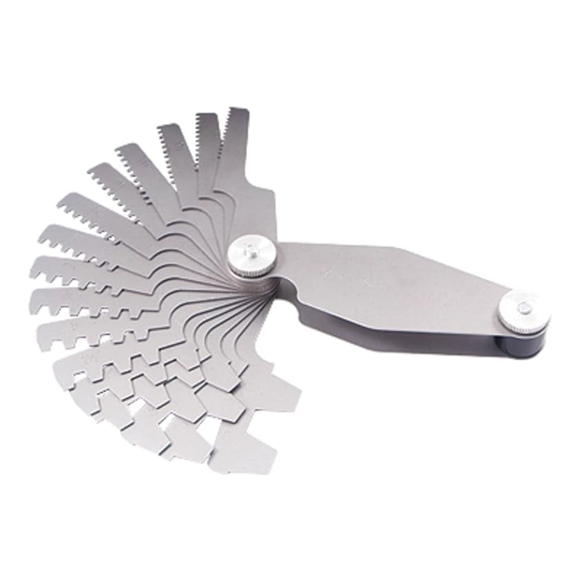 HHIP 4901-0033 Acme Thread Pitch Gage with 15 Blades, 29 Degree ...