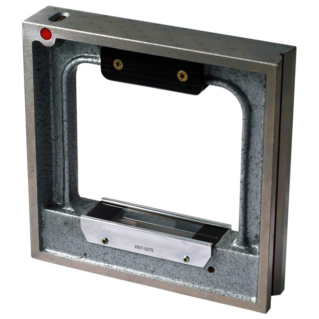 HHIP 4901-0078 Precision Frame Spirit Level, 8" x 8" C40 - Walmart.com