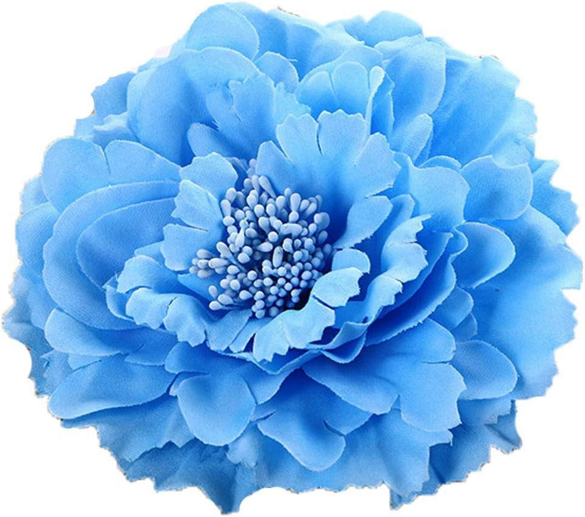 HHJ High Quality Design!HC-01 Floral Fall Peony Flower Hair Clip ...