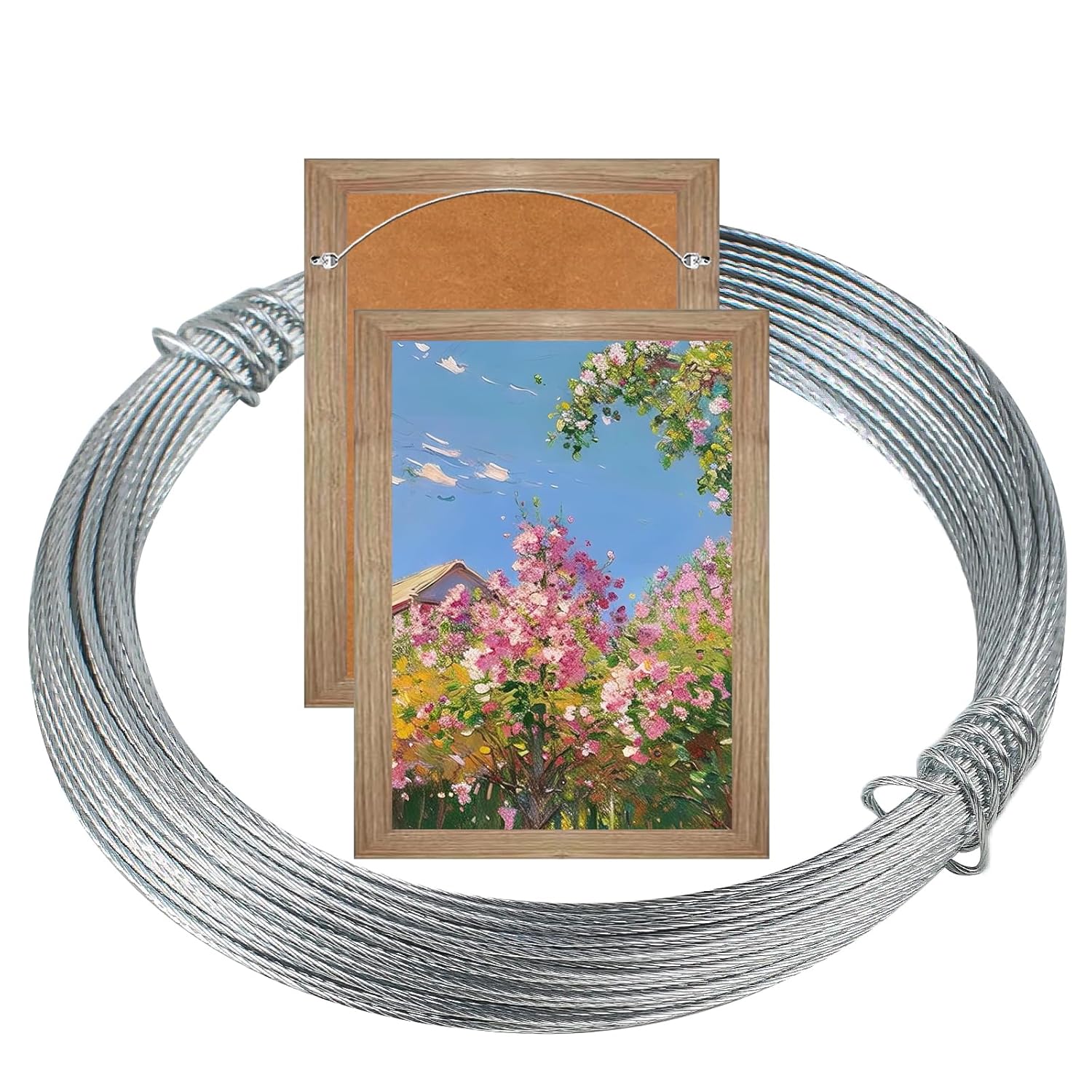 HHJ High Quality Design!Picture Wire, 65.6 Feet Picture Hanging Wire ...