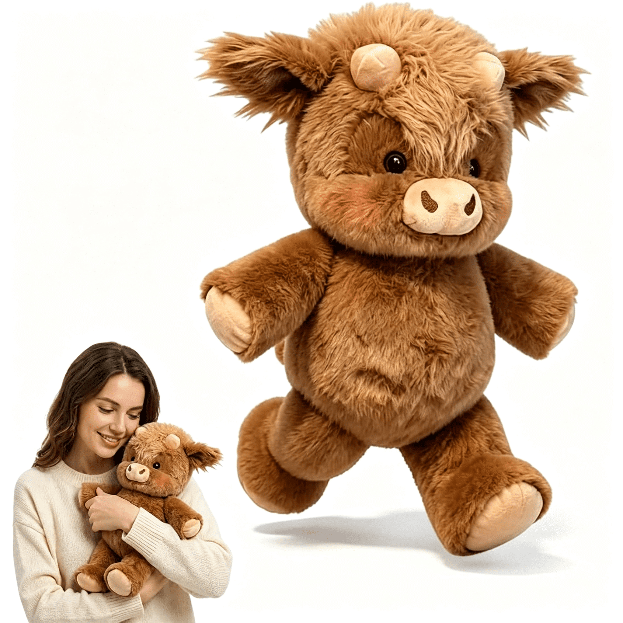 HHNOU Running Plushies, Interactive Moving Legs Stuffed Animal for ...