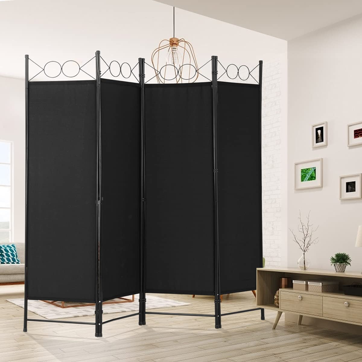 HHS Room Divider Folding Privacy Screens Room Seperating Office ...