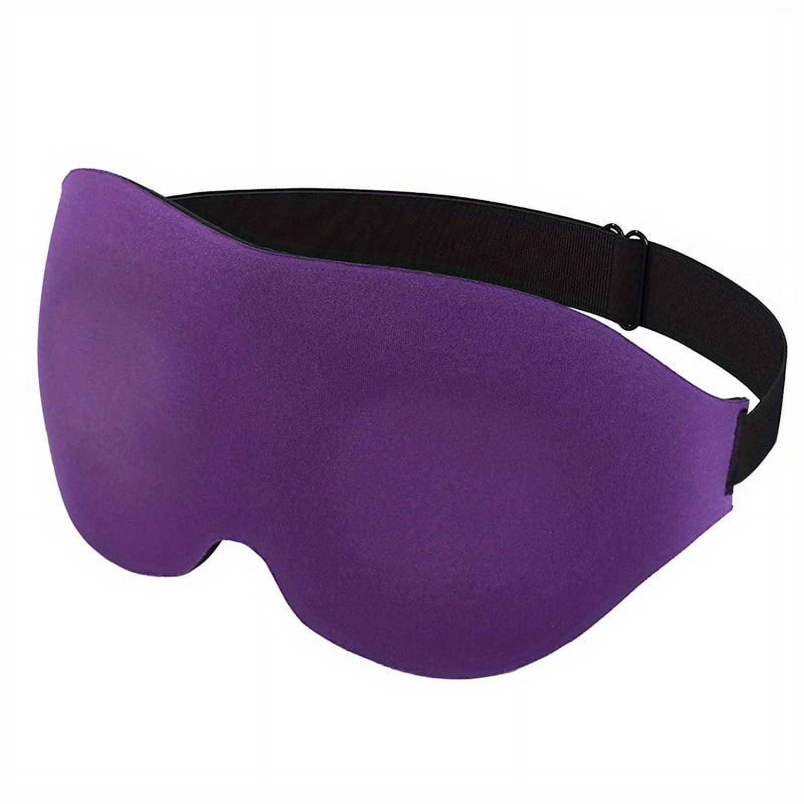 Hhuup Sleep Mask For Side Sleeper 100 Light Blocking Upgraded 3d