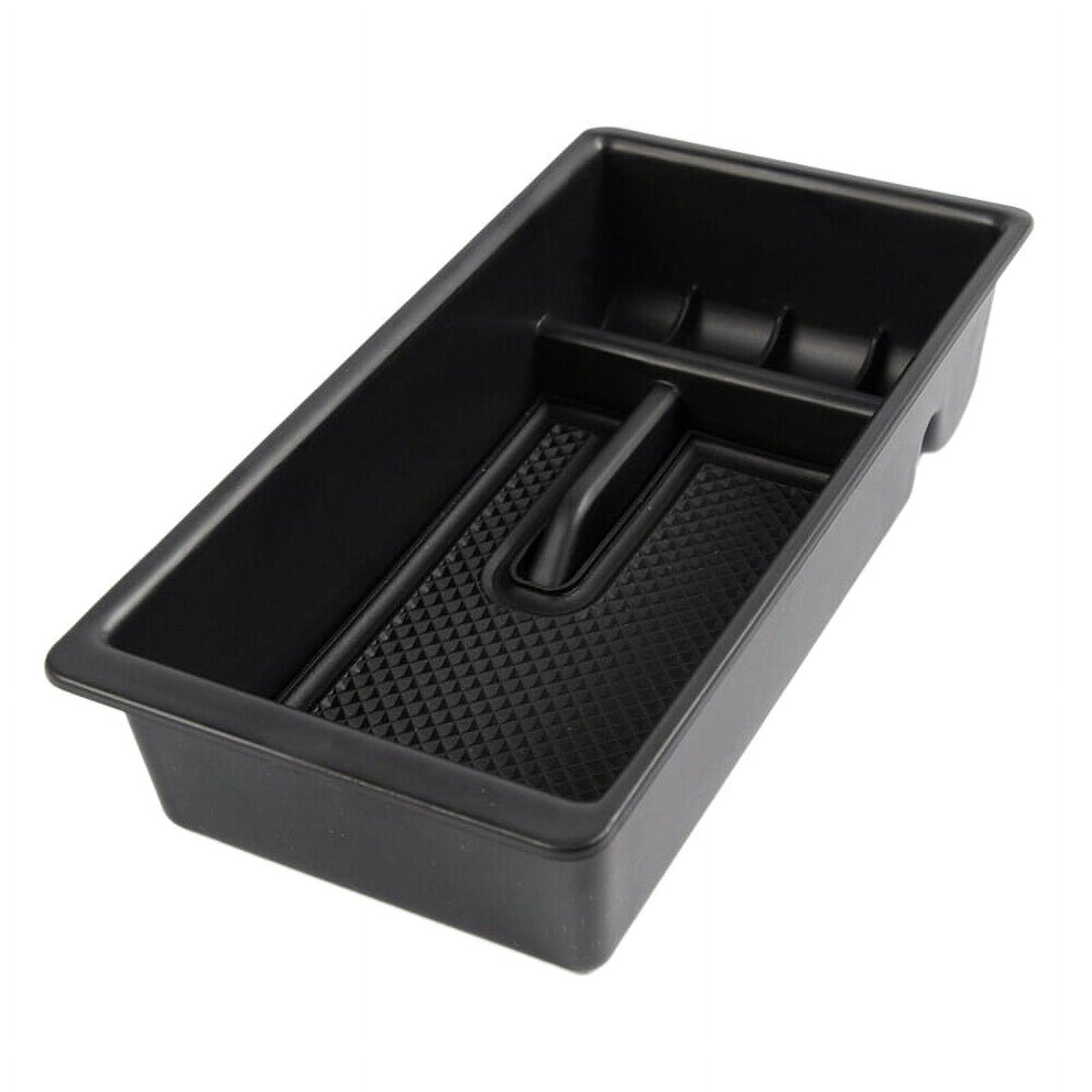 HHY Center Console Organizer Armrest Tray Storage Box for 2005-2015, Black - Walmart.com
