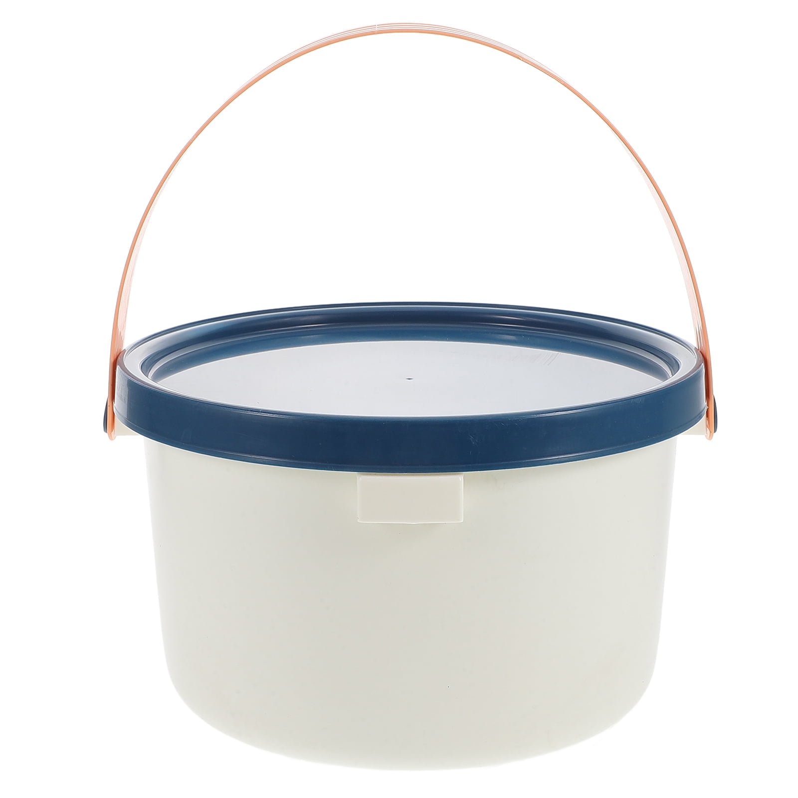 HHY Small Bucket With Lid For Water Storage Cleaning Food Storage Plastic With Handle For Home ...