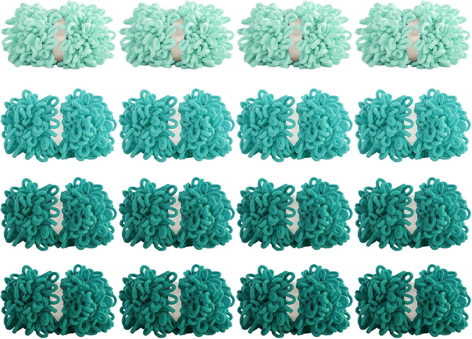 HHYH Bulky Mixed Color Loop Yarn for Finger Knitting Soft,Off The Hook ...