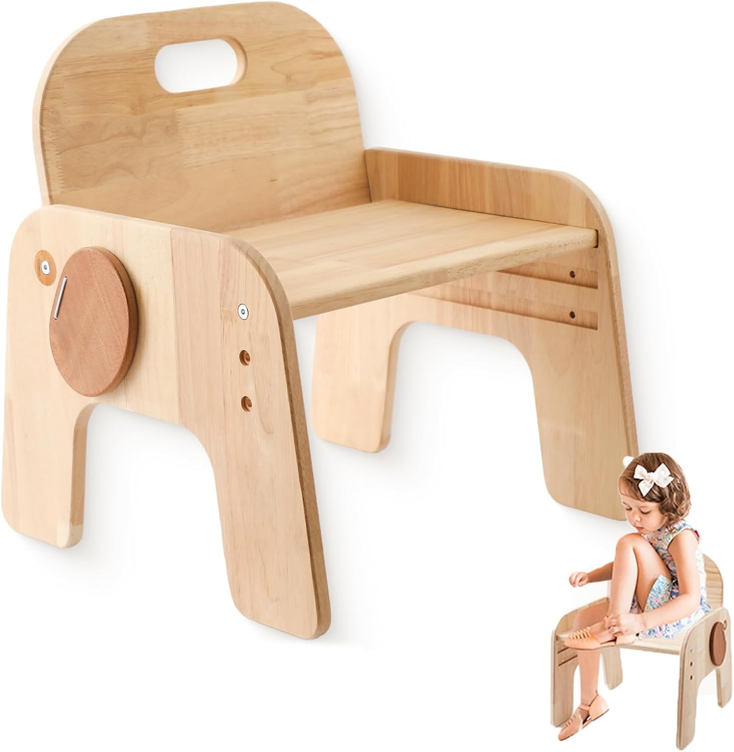 HI BABY MONMENT - Toddler Chair,Height-Adjustable Kids Chair for ...