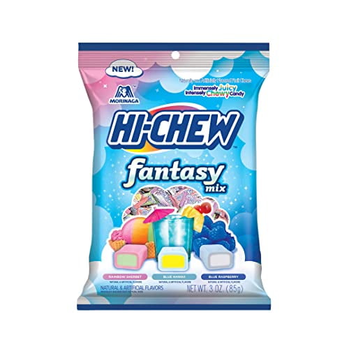 HI-CHEW Fantasy Mix, 6 Bags, 3oz each | Rainbow Sherbet Blue Hawaii ...