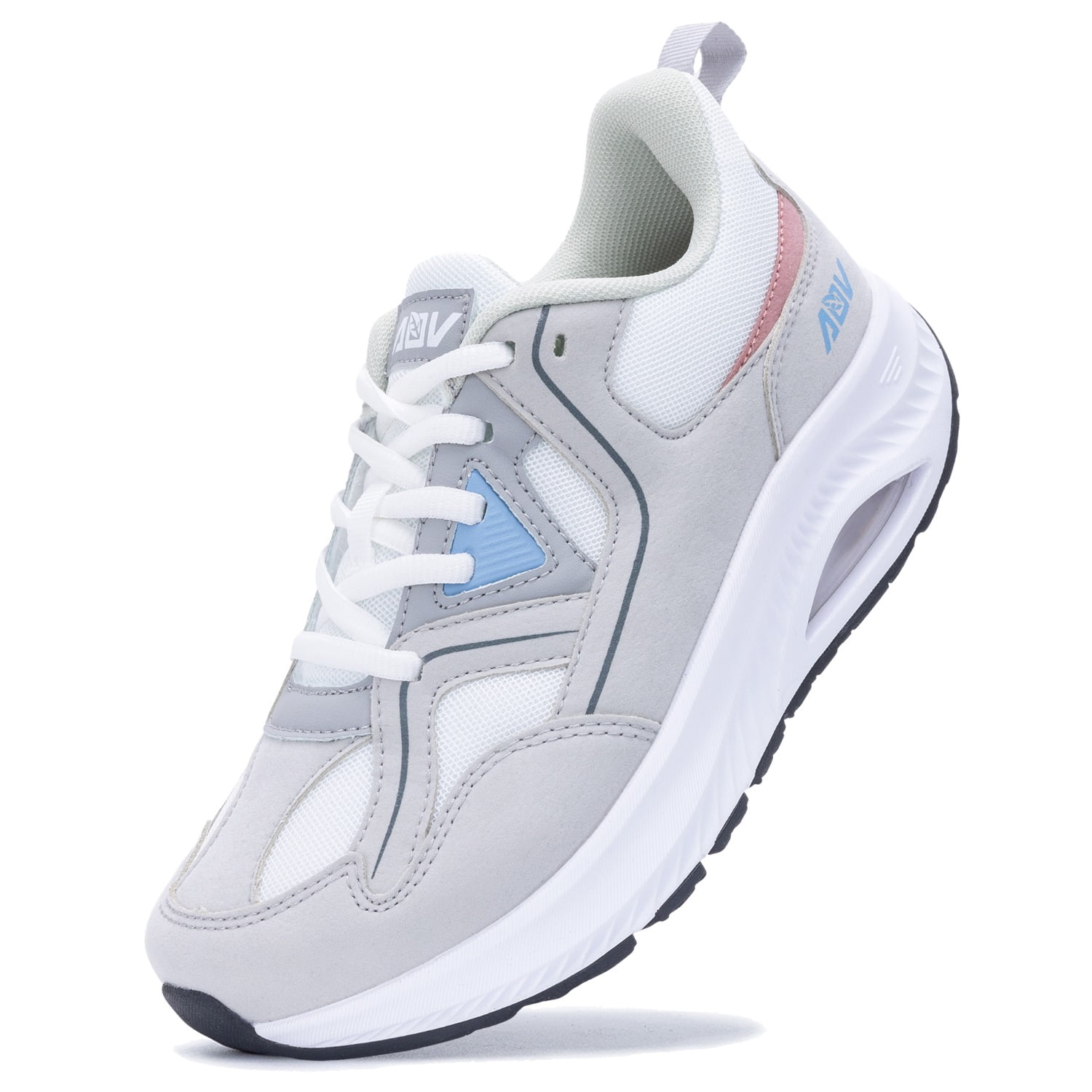 HI HATIDE Wide Toe Box Shoes Women Arch Support Walking Shoes for ...