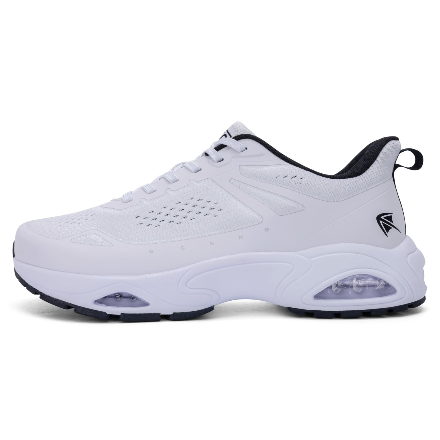 HI HATIDE Wide Toe Box Walking Shoes for Men with Arch Support Orthotic ...