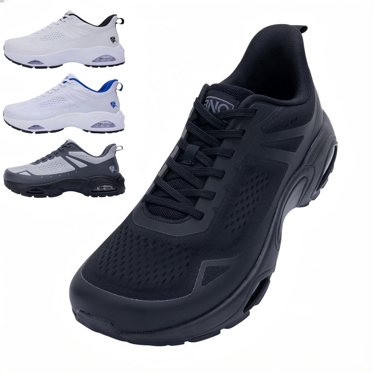 HI HATIDE Men's Orthotic Walking Shoes Wide Toe Box Arch Support Size ...