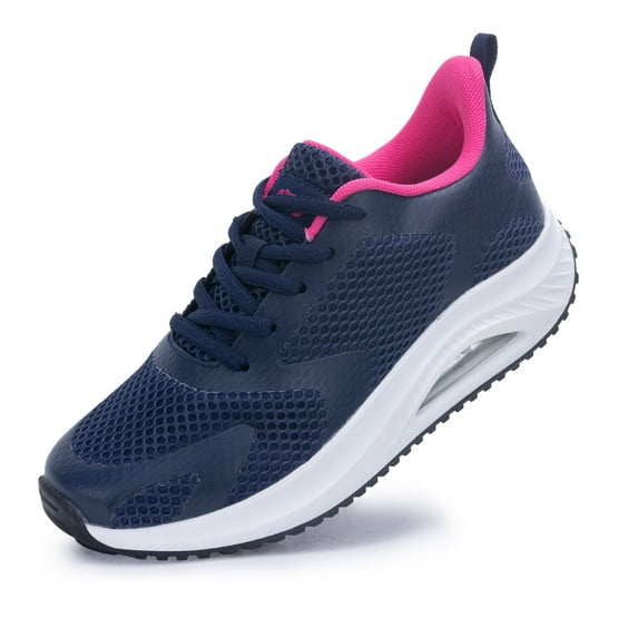 HI HATIDE Womens Walking Shoes with Arch Support, Plantar Fasciitis ...