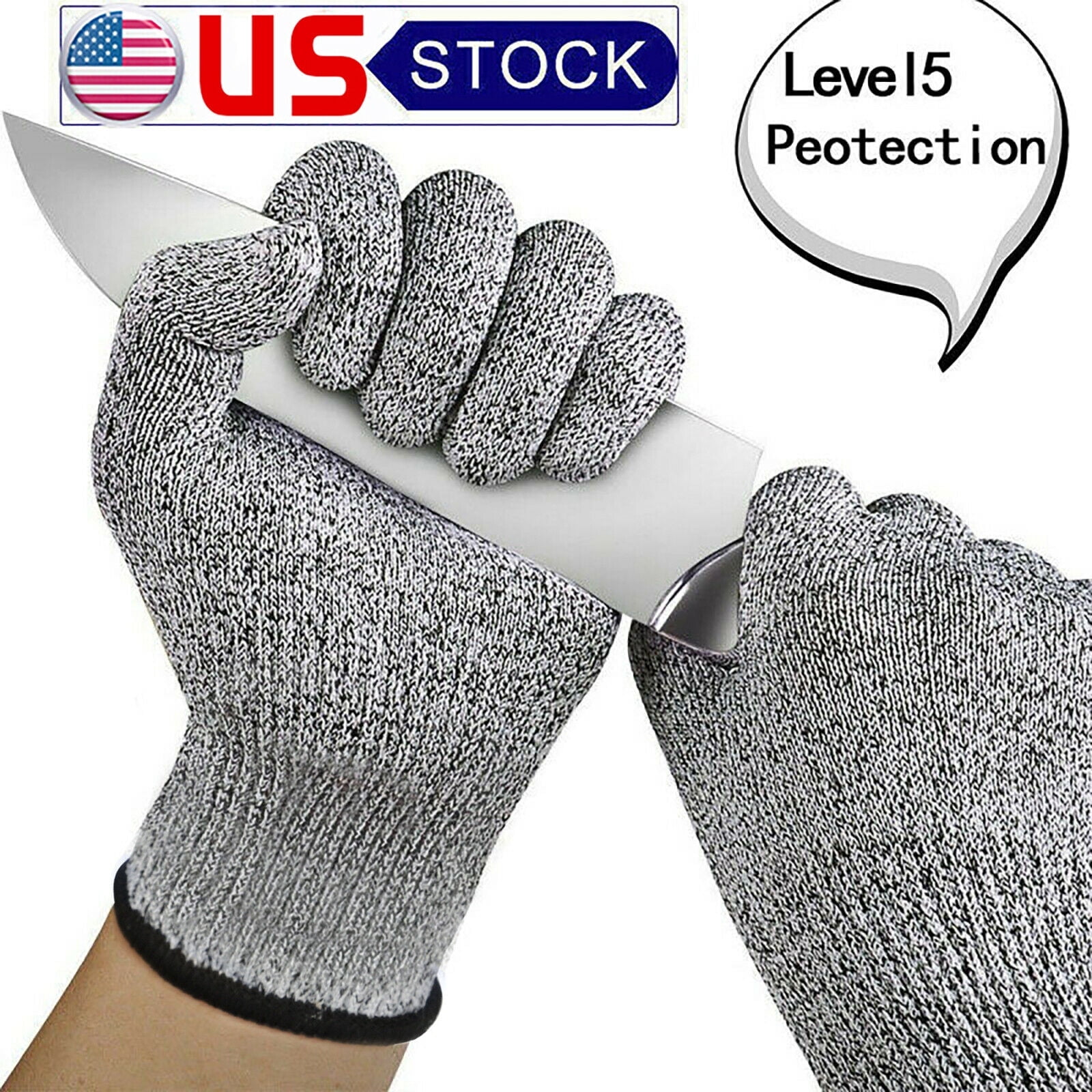 Protective Cut Resistant Gloves Anti-cut Safety Protection Proof Stab ...