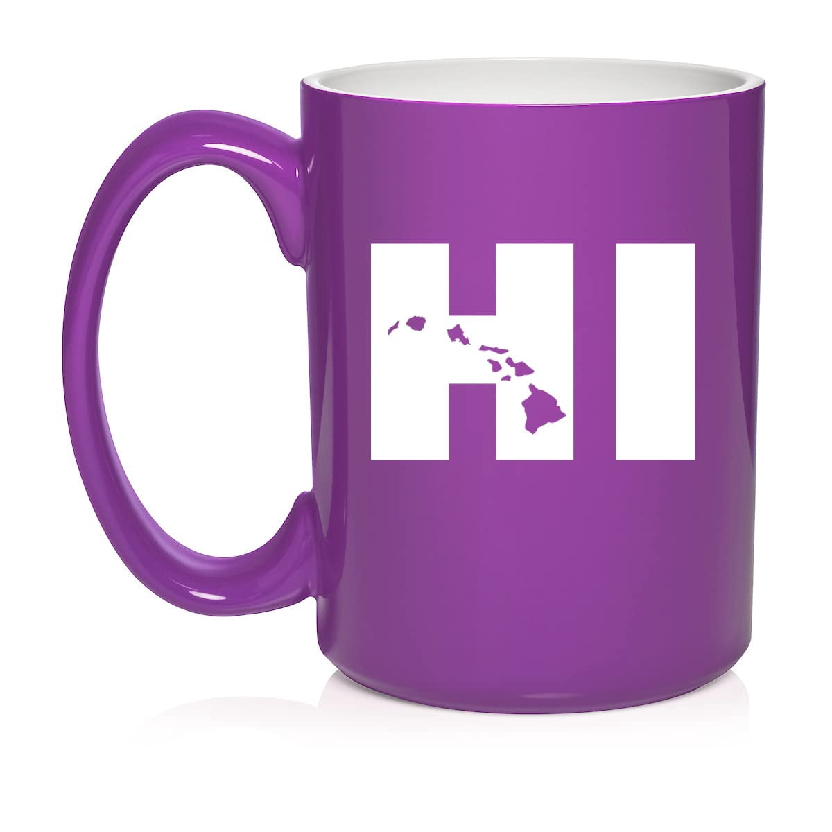 HI Hawaiian Islands Hawaii Ceramic Coffee Mug Tea Cup Gift for Her, Him ...