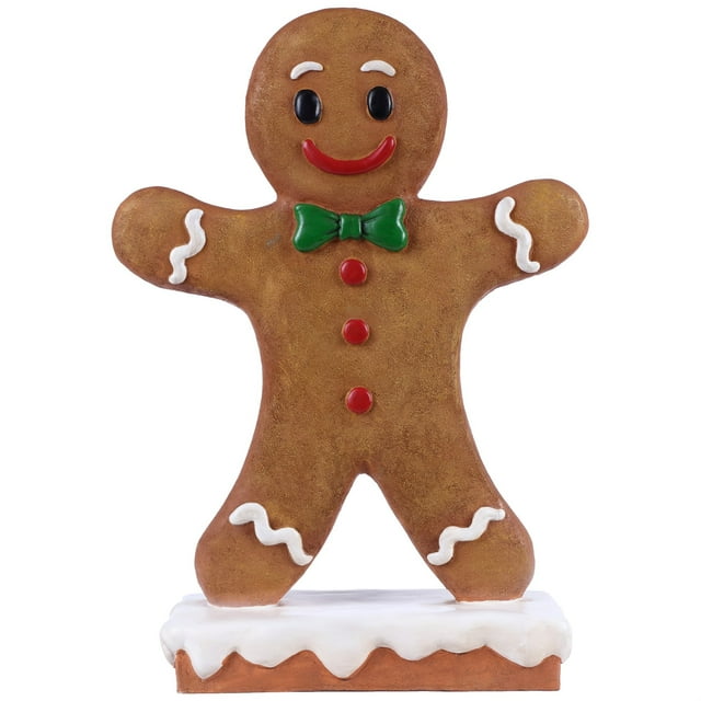 HI-LINE GIFT LTD. GINGERBREAD BOY STATUE - Walmart.com