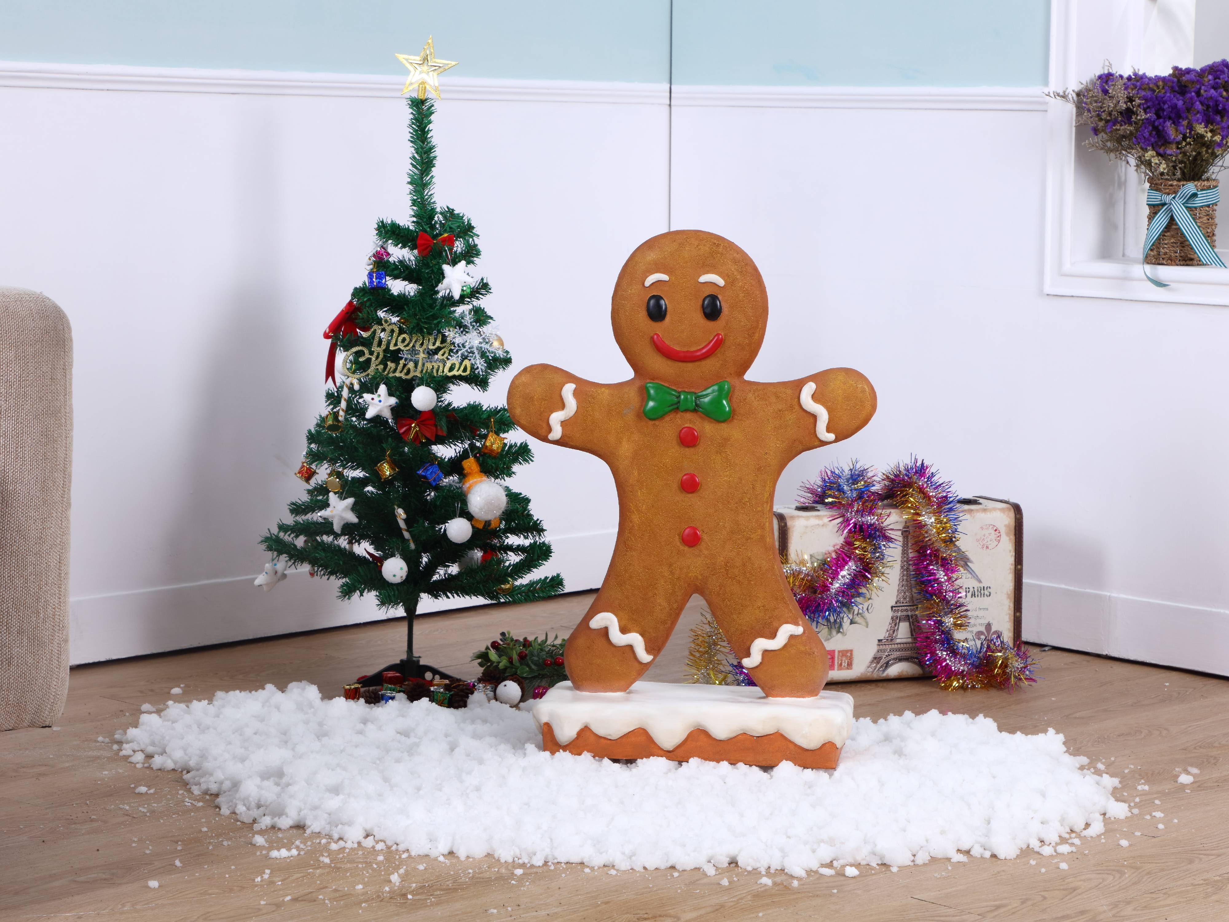 HI-LINE GIFT LTD. GINGERBREAD BOY STATUE - Walmart.com