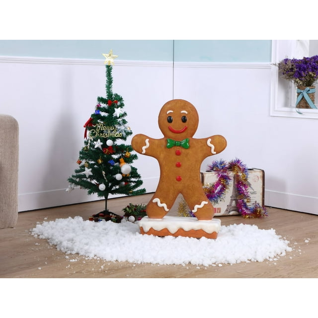 HI-LINE GIFT LTD. GINGERBREAD BOY STATUE - Walmart.com