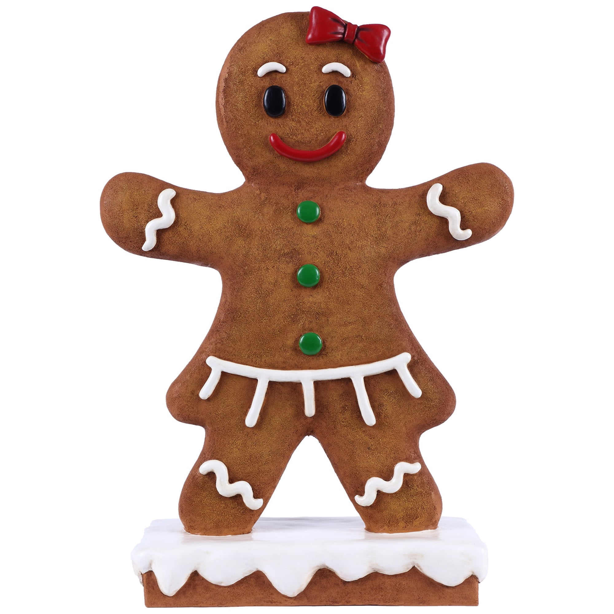 HI-LINE GIFT LTD. GINGERBREAD GIRL STATUE - Walmart.com