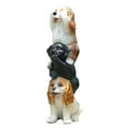 HI-LINE GIFT LTD. STACKED DOGS - HEAR, SEE & SPEAK NO EVIL - Walmart.com
