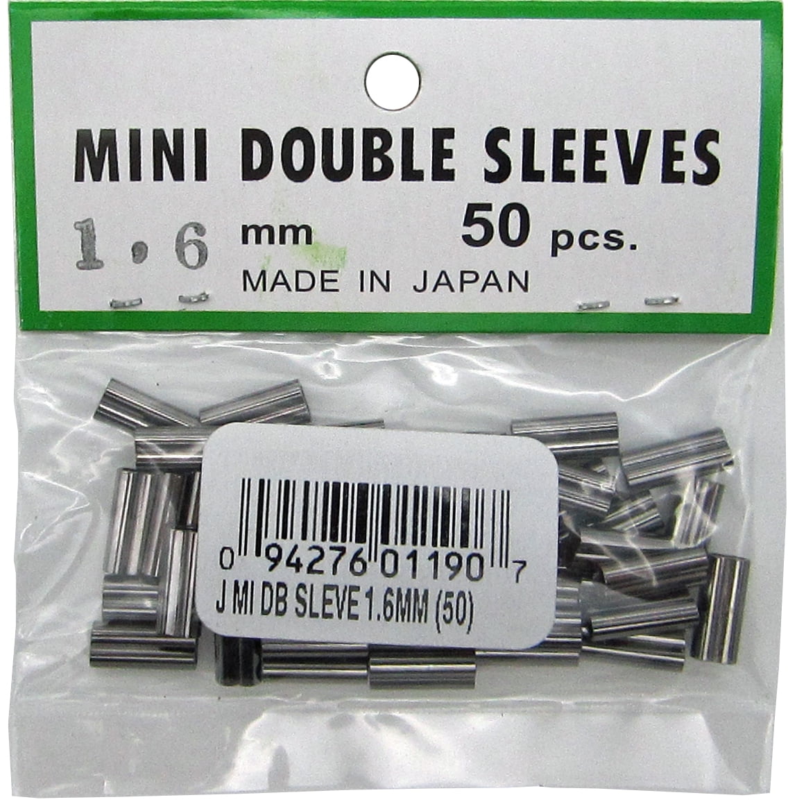 Izuo Brothers Double Sleeve Crimp, 1.6 mm, 50-Pack - Walmart.com