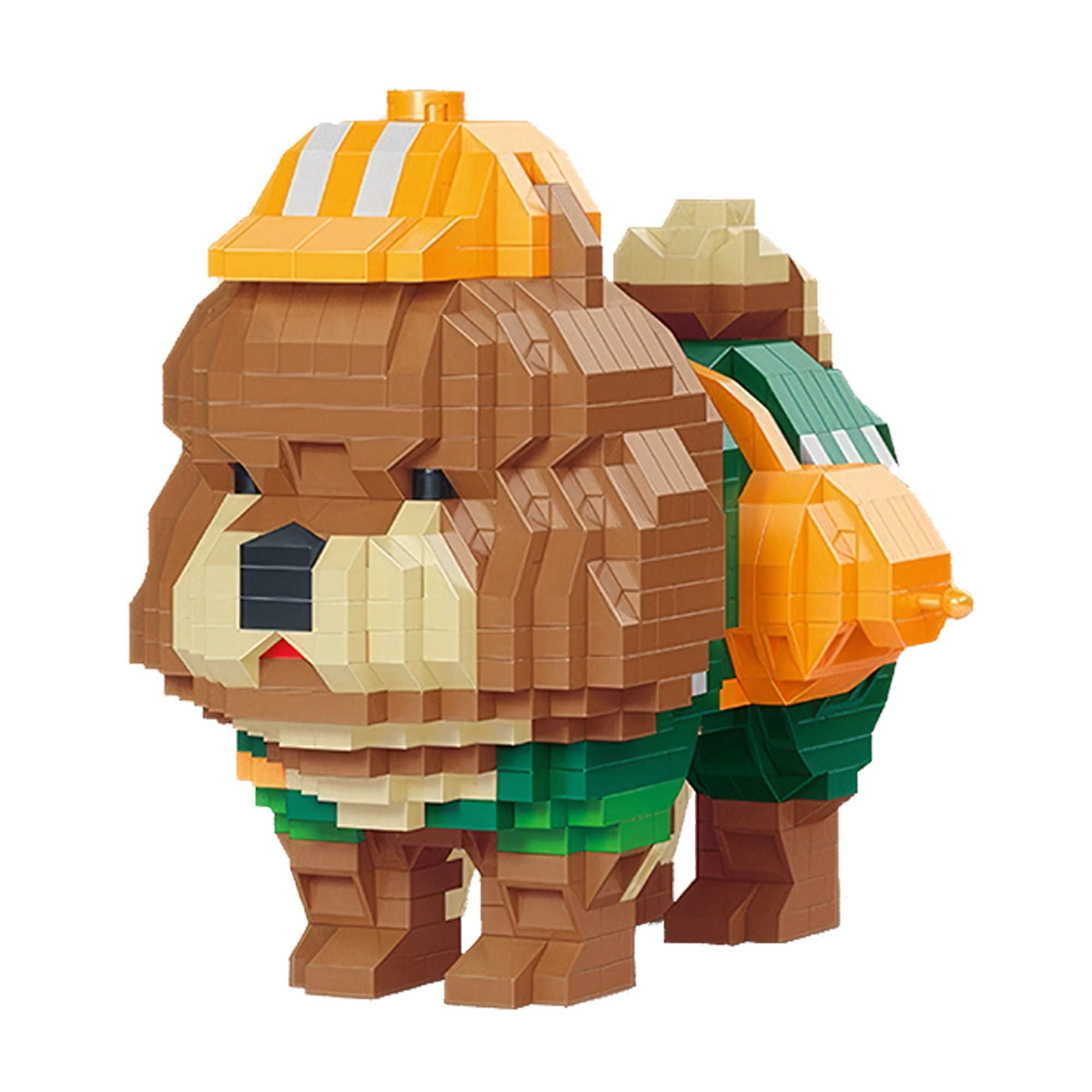 HI-REEKE Animal Micro Mini Building Block Set Chow Chow dog Building ...