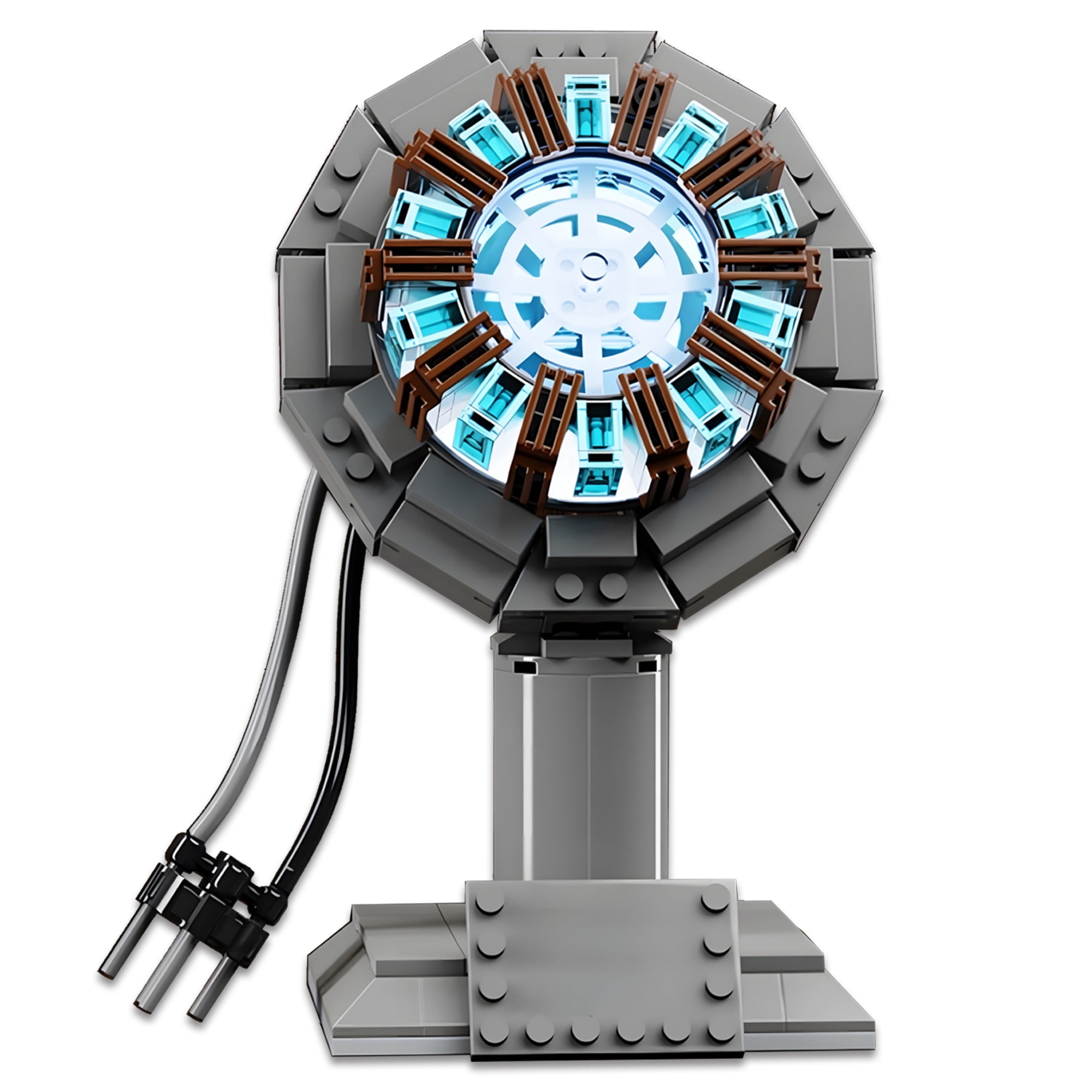 HI-REEKE Arc Reactor Infinity Stones Building Block Set Toy for Men ...