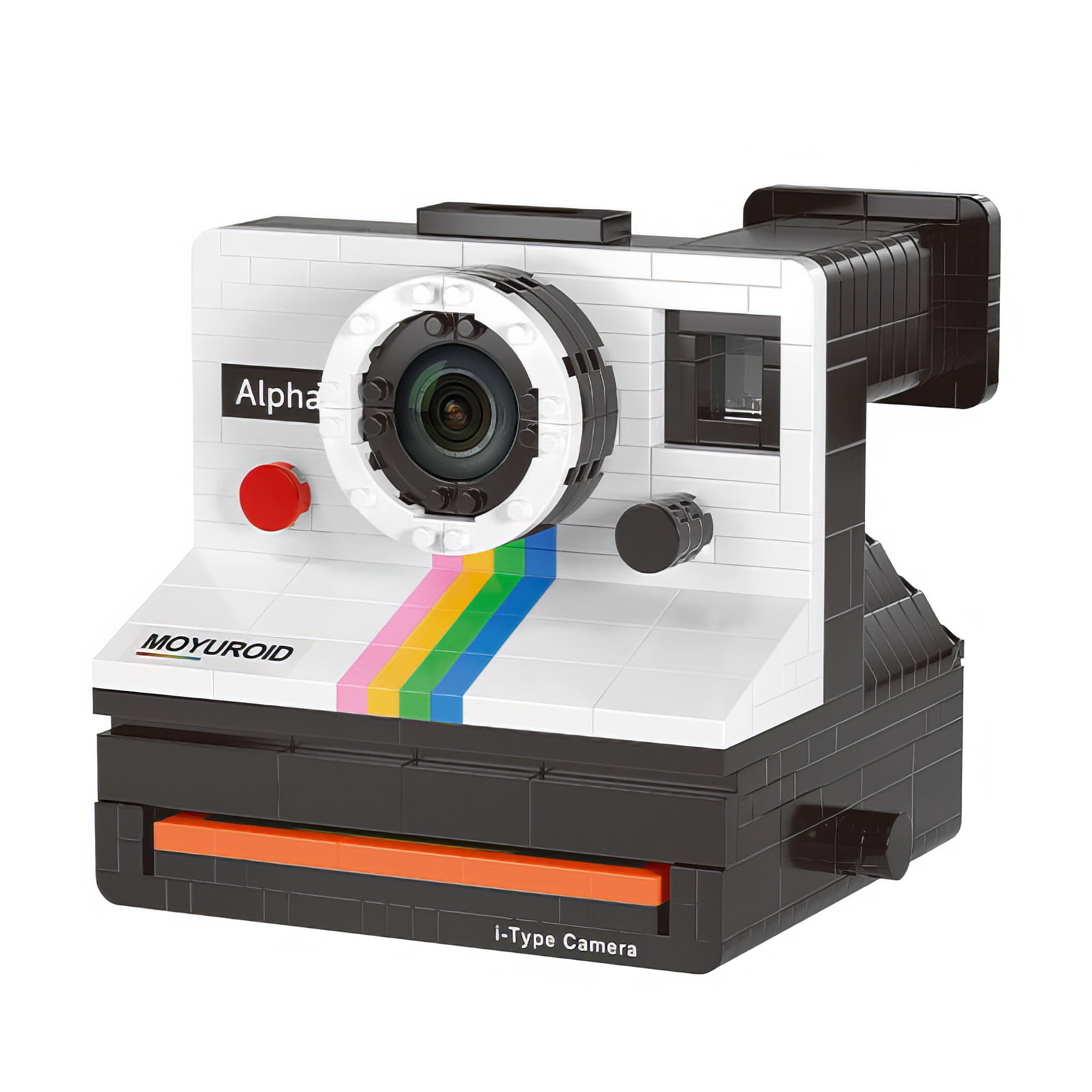 HI-REEKE Micro Mini Building Block Set Retro Digital Instant Camera ...