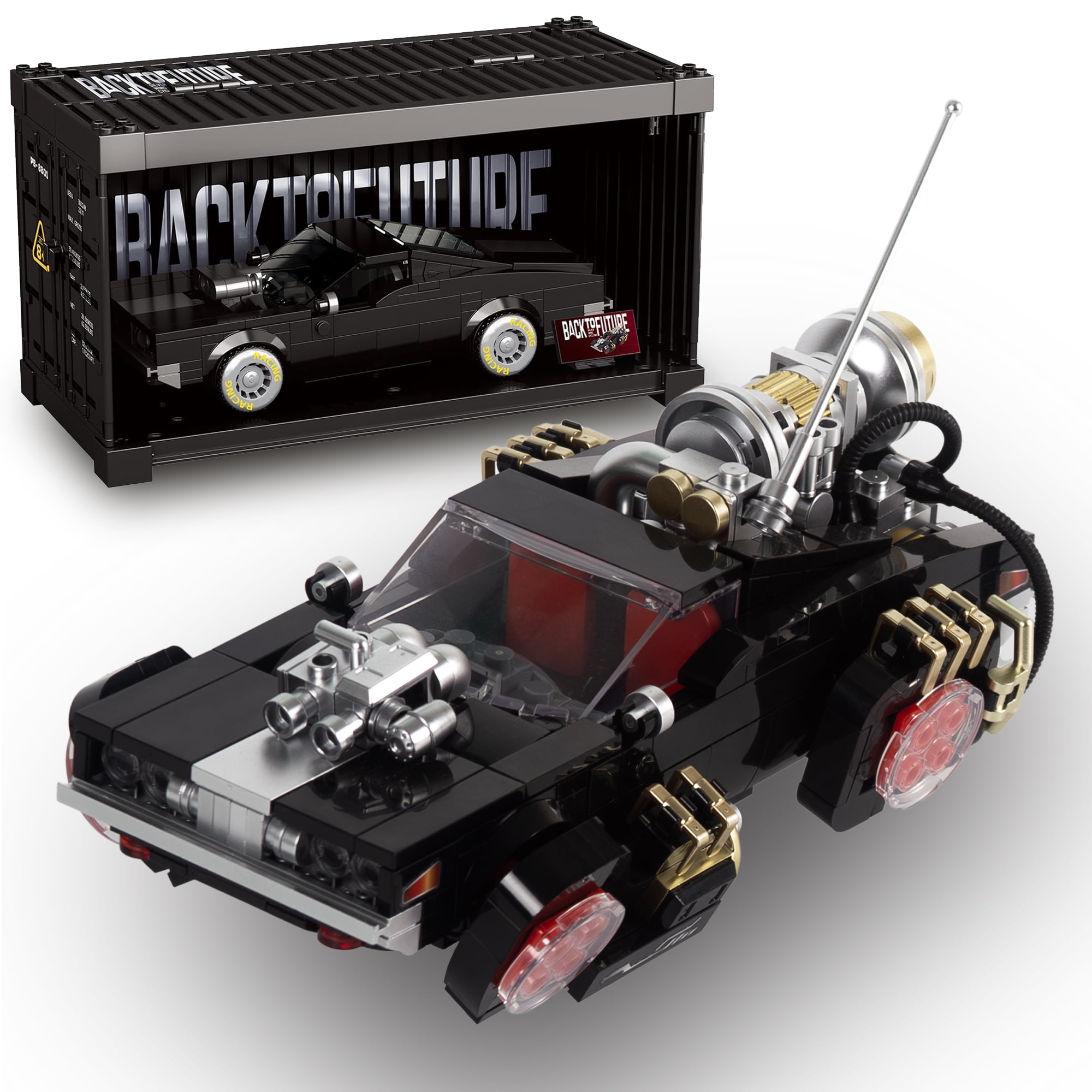 HI-REEKE Race Car Speed Champion Classic Cars Building Block Set Toy ...