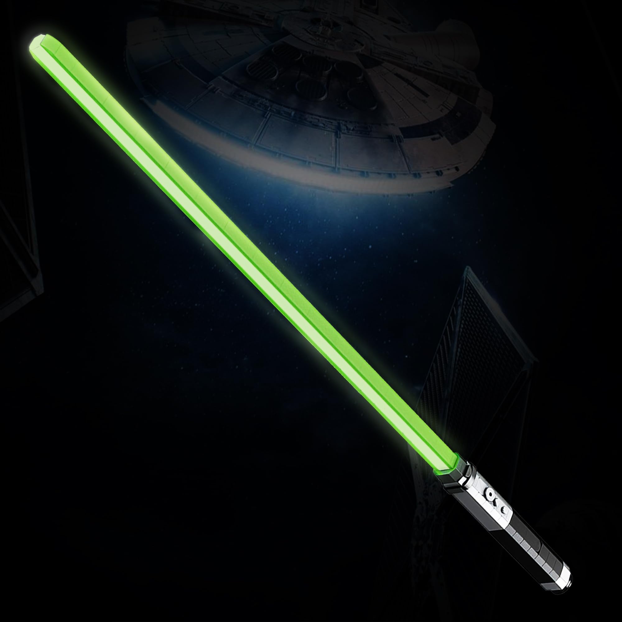 HI-REEKE Space War Light Up Saber Building Set Battle Glow in the Dark ...