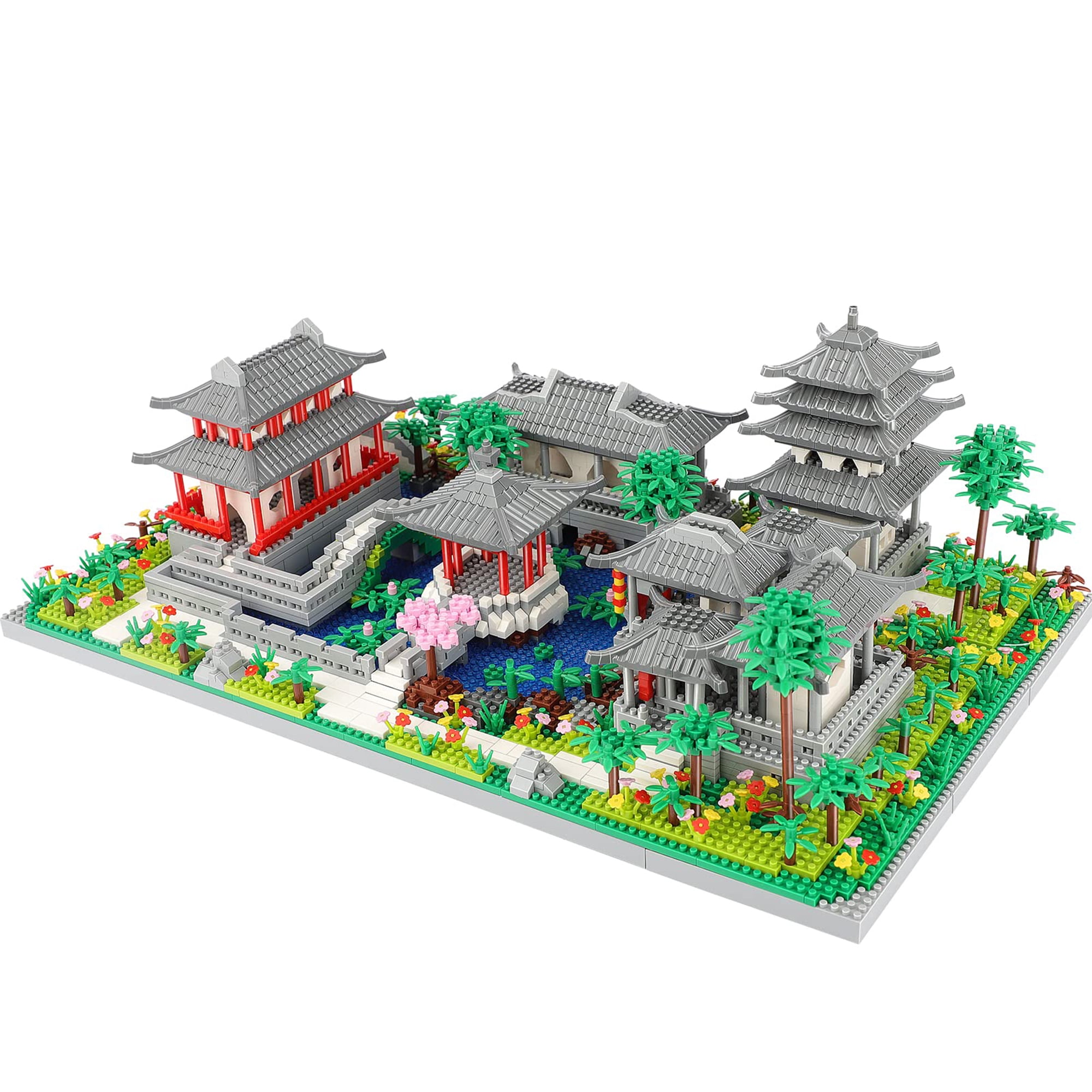 HI-Reeke Architecture Micro Mini Building Block Set Chinese Suzhou ...