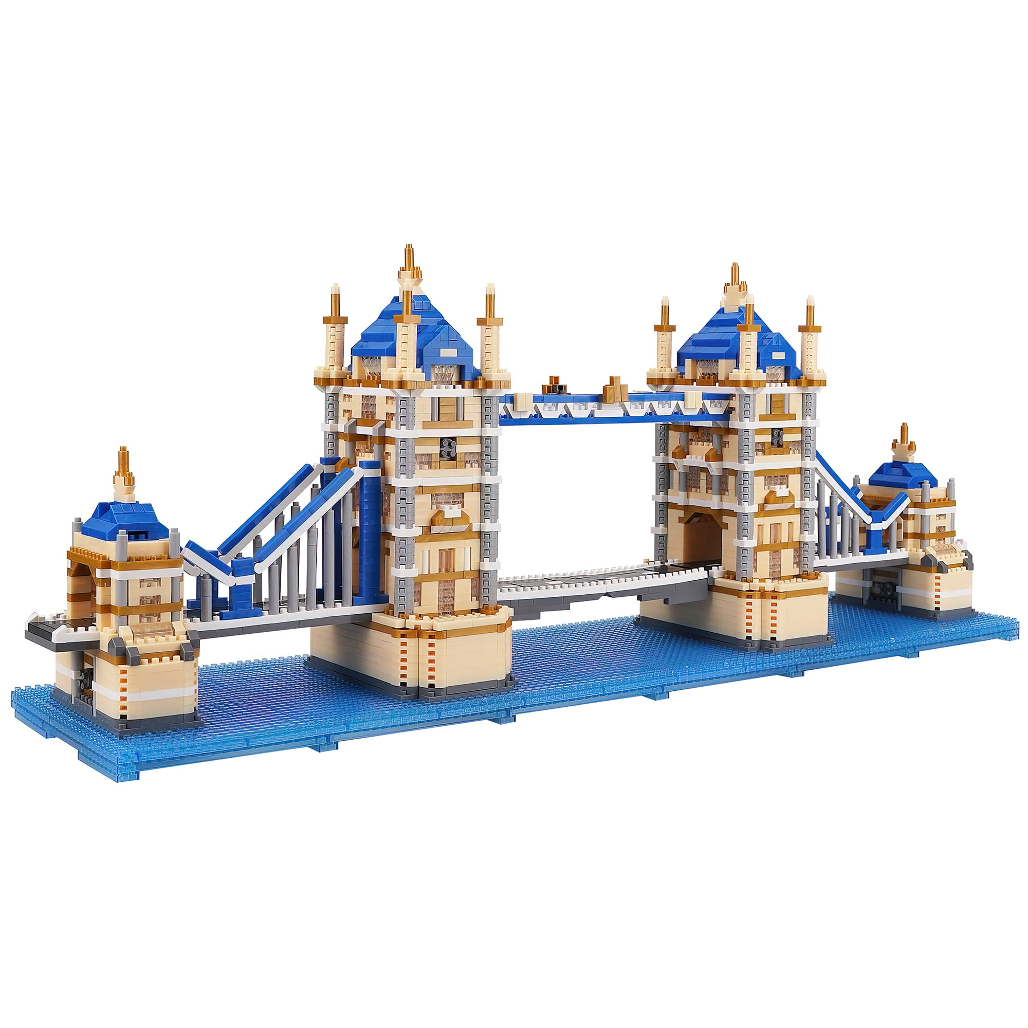 HI-Reeke Architecture Micro Mini Building Block Set London Tower Bridge ...