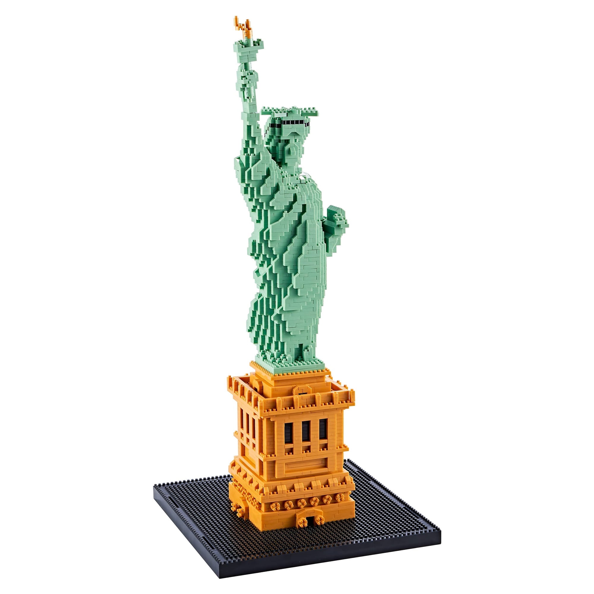 HI-REEKE Architecture Micro Mini Building Block Set Statue of Liberty ...