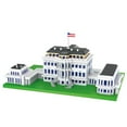 HI-REEKE Architecture Micro Mini Building Block Set The White House ...