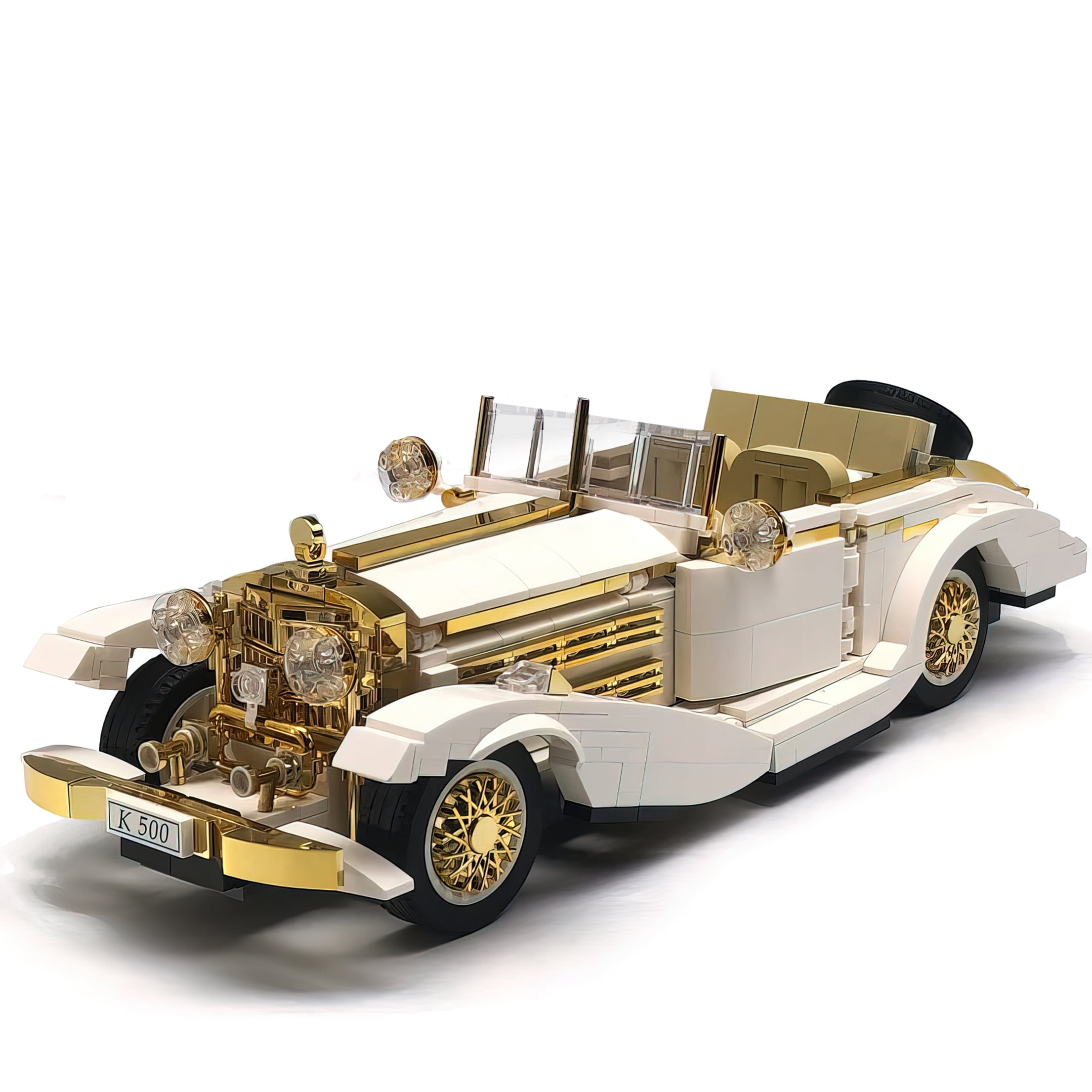 HI-Reeke Car Building Block Set Speed Champion K500 Retro Car Building ...