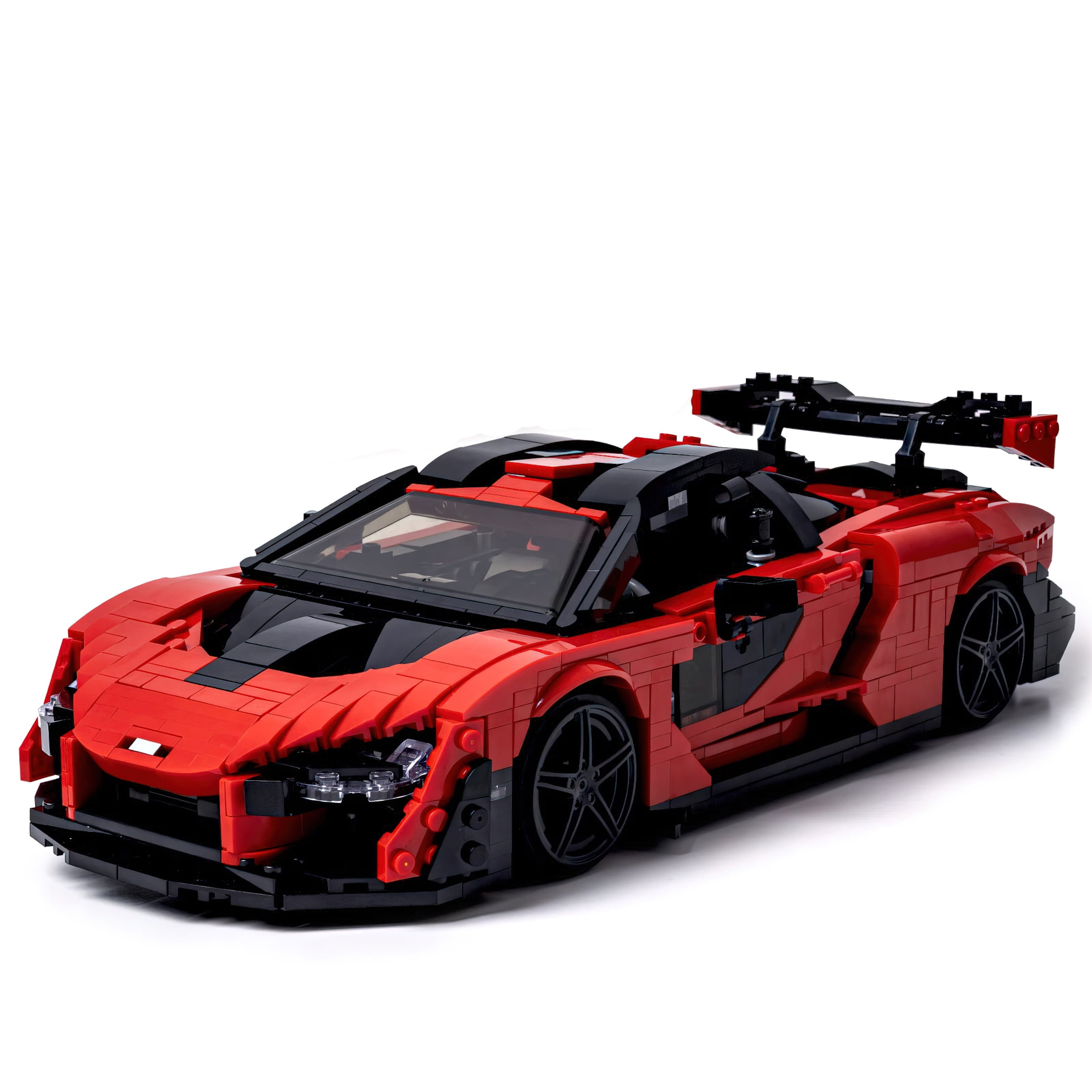 HI-Reeke Car Building Block Set Speed Champion Sanna Sports Car ...