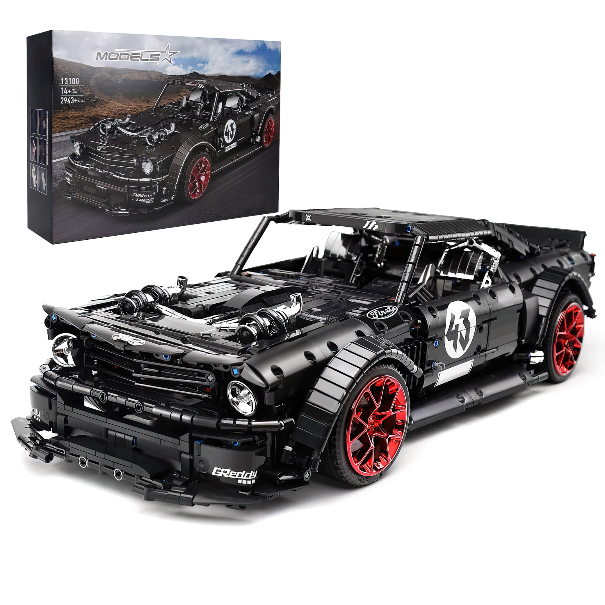 HI-REEKE Car Building Block Set Speed Champions Super Racing Car ...