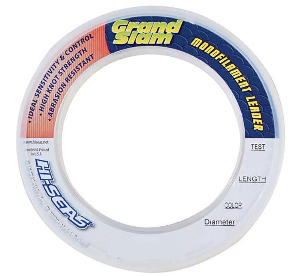 HI-SEAS Grand Slam 30 lb. Monofilament Clear Leader Spool - Walmart.com