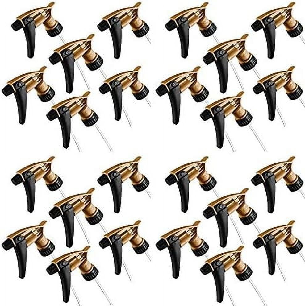 HI-TECH Black & Gold Acid Resistant Trigger Sprayer (24 Pack) 9-1/4 ...