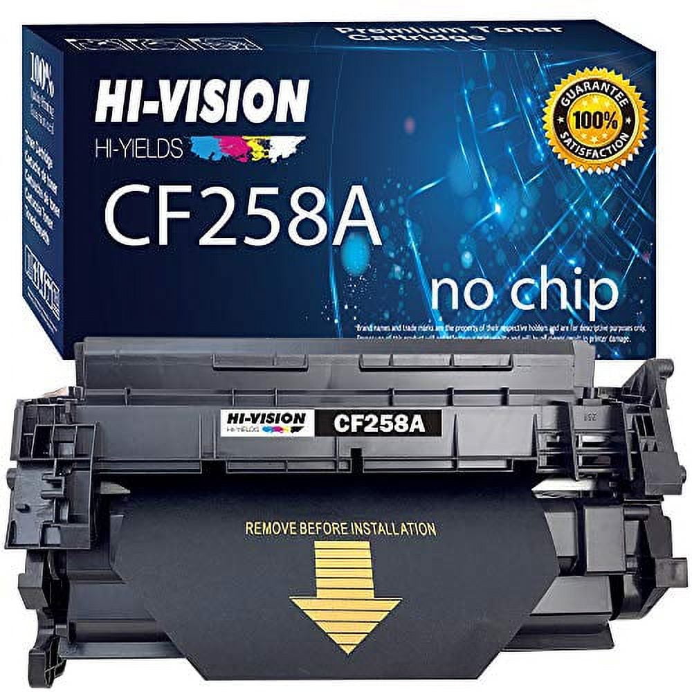HI-VISION HI-YIELDS Compatible Standard Yield 58A CF258A Toner ...