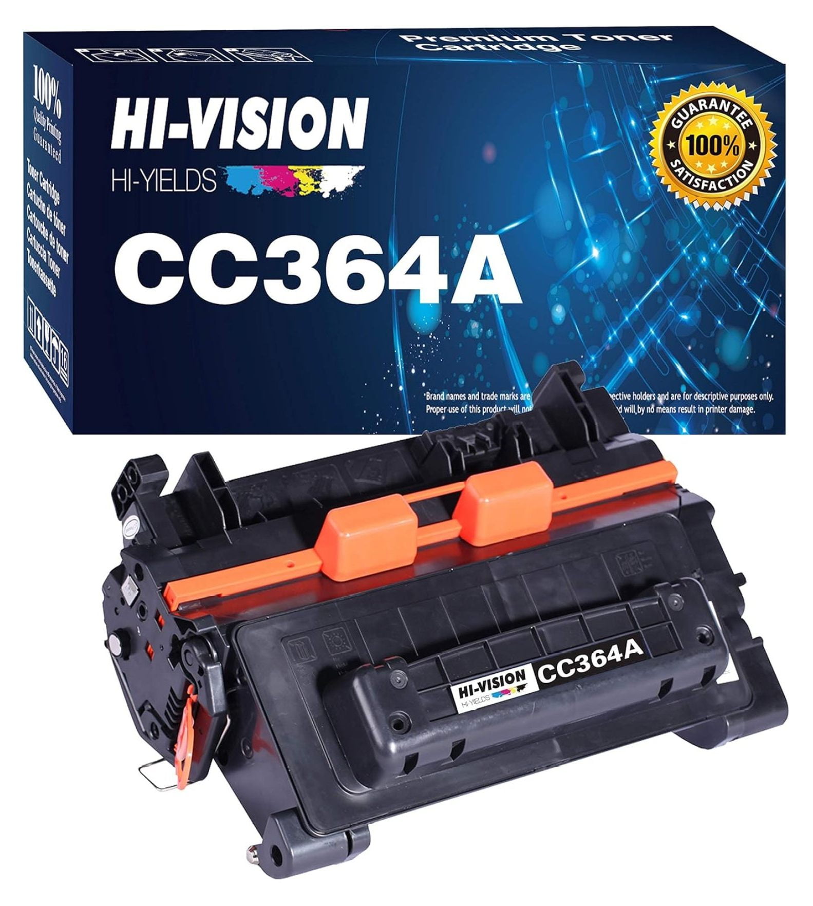 HI-Vision CC364A Toner Cartridge - Compatible 64A 364A for HP P4014 ...