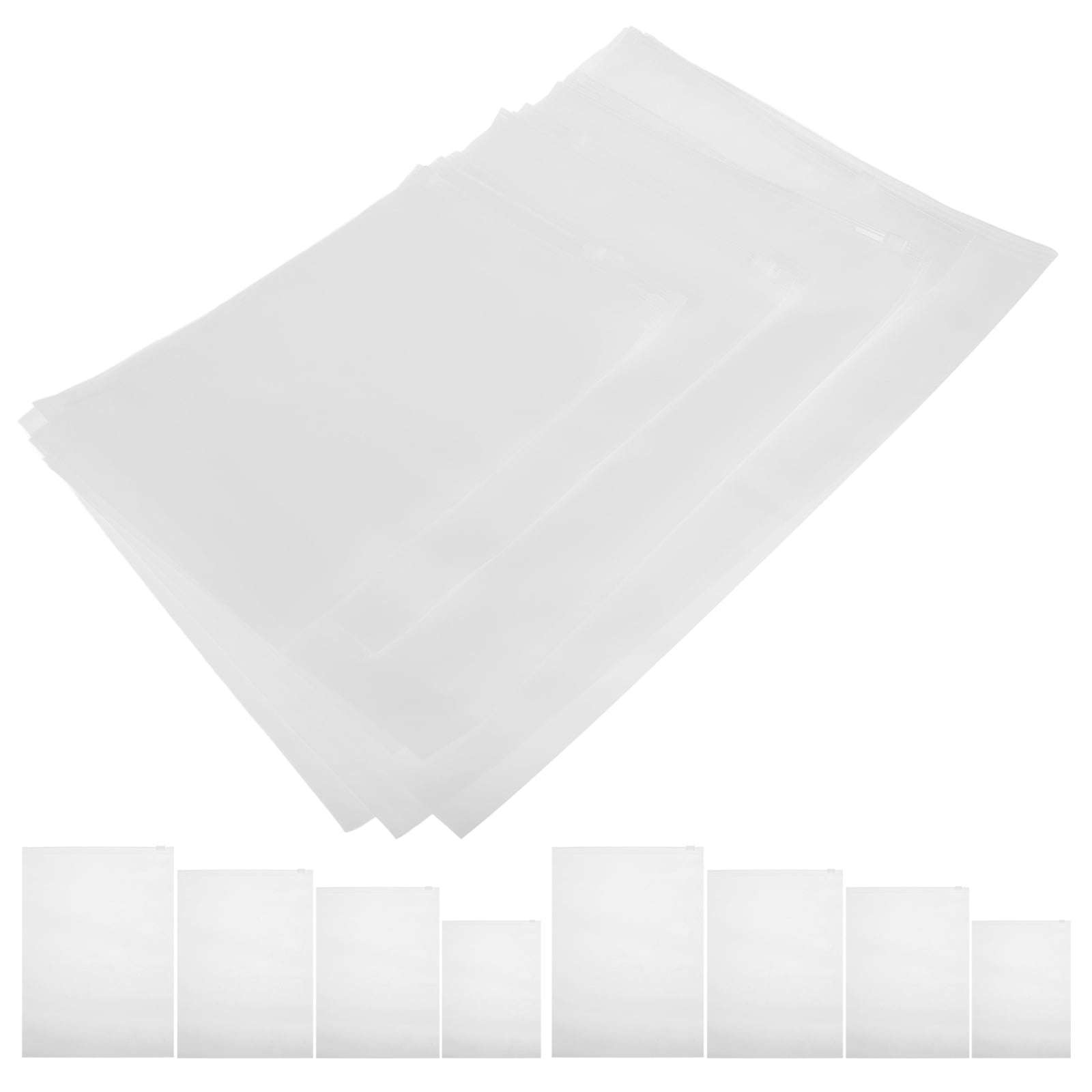 HIAKDOFT 16Pcs Vacuum Packing Cubes for Travel in White Plastic with ...